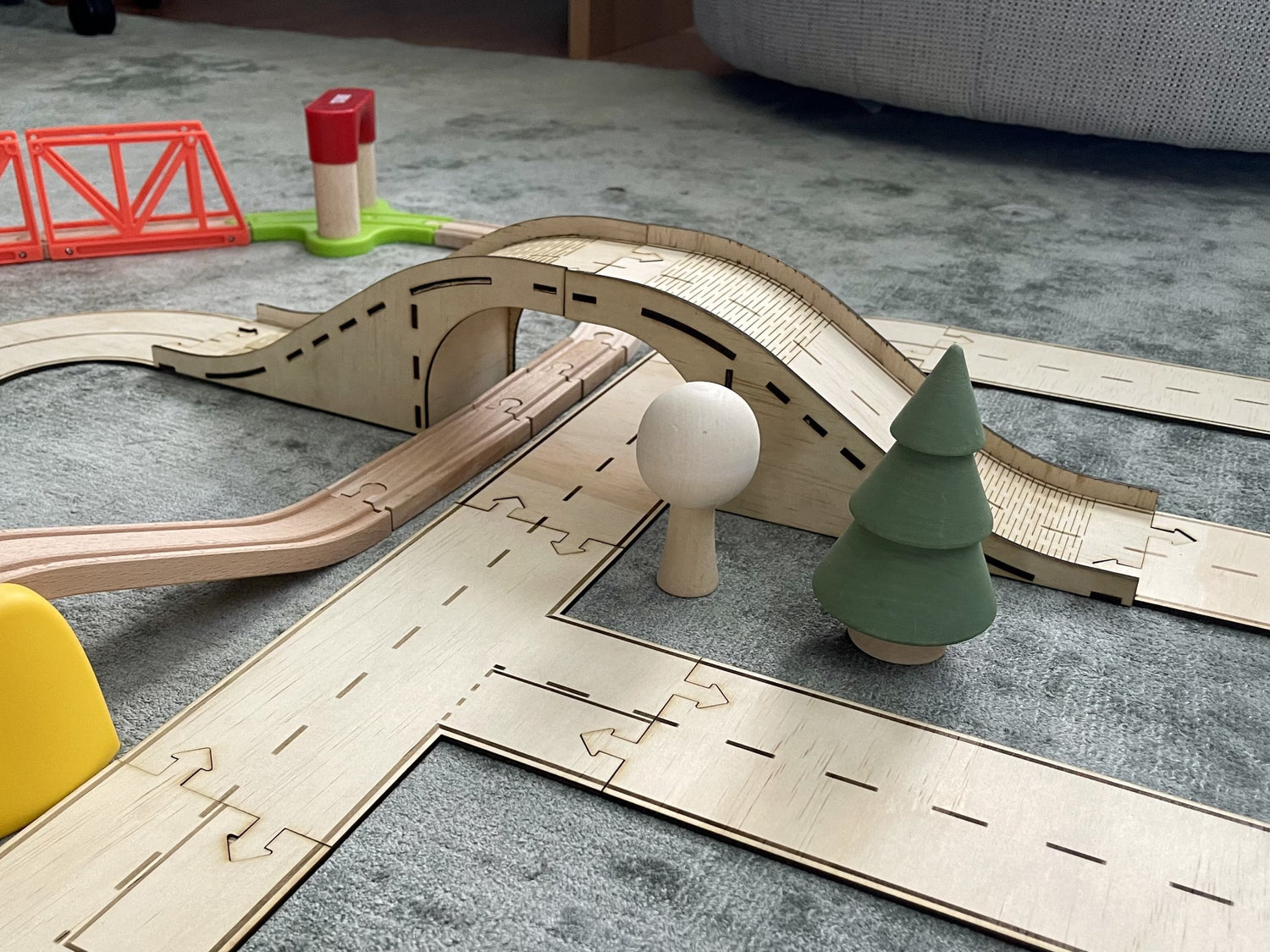 Wooden Road Track Play Sets & Laser Cutting – CraftedByThatGuy